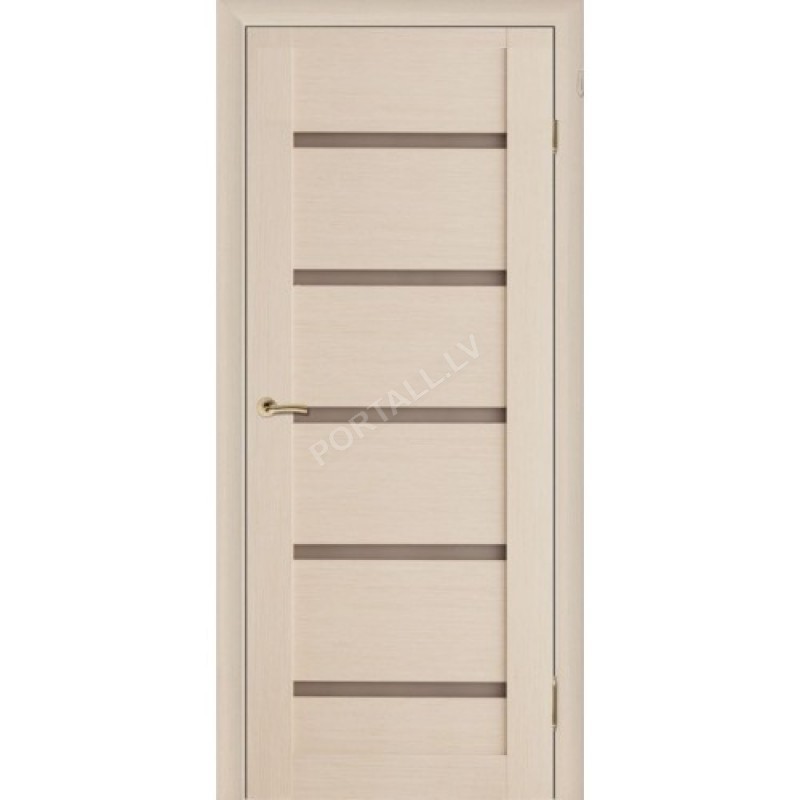 Durvis ar karbu VILA 14 krāsa Balts (stiklotā vērtne)